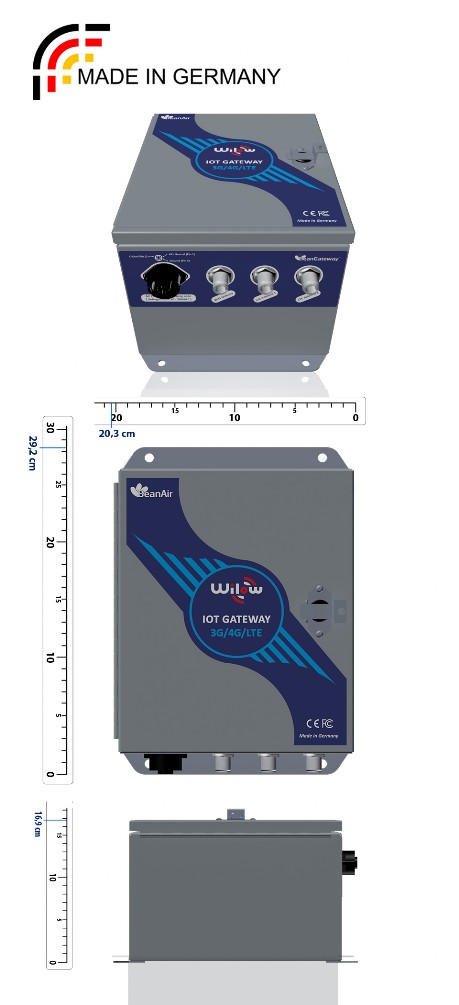 IOT GATEWAY with 4G Connectivity for Wifi Sensors | Overview - BeanAir IOT GATEWAY with 4G Connectivity for Wifi Sensors | Overview - BeanAir